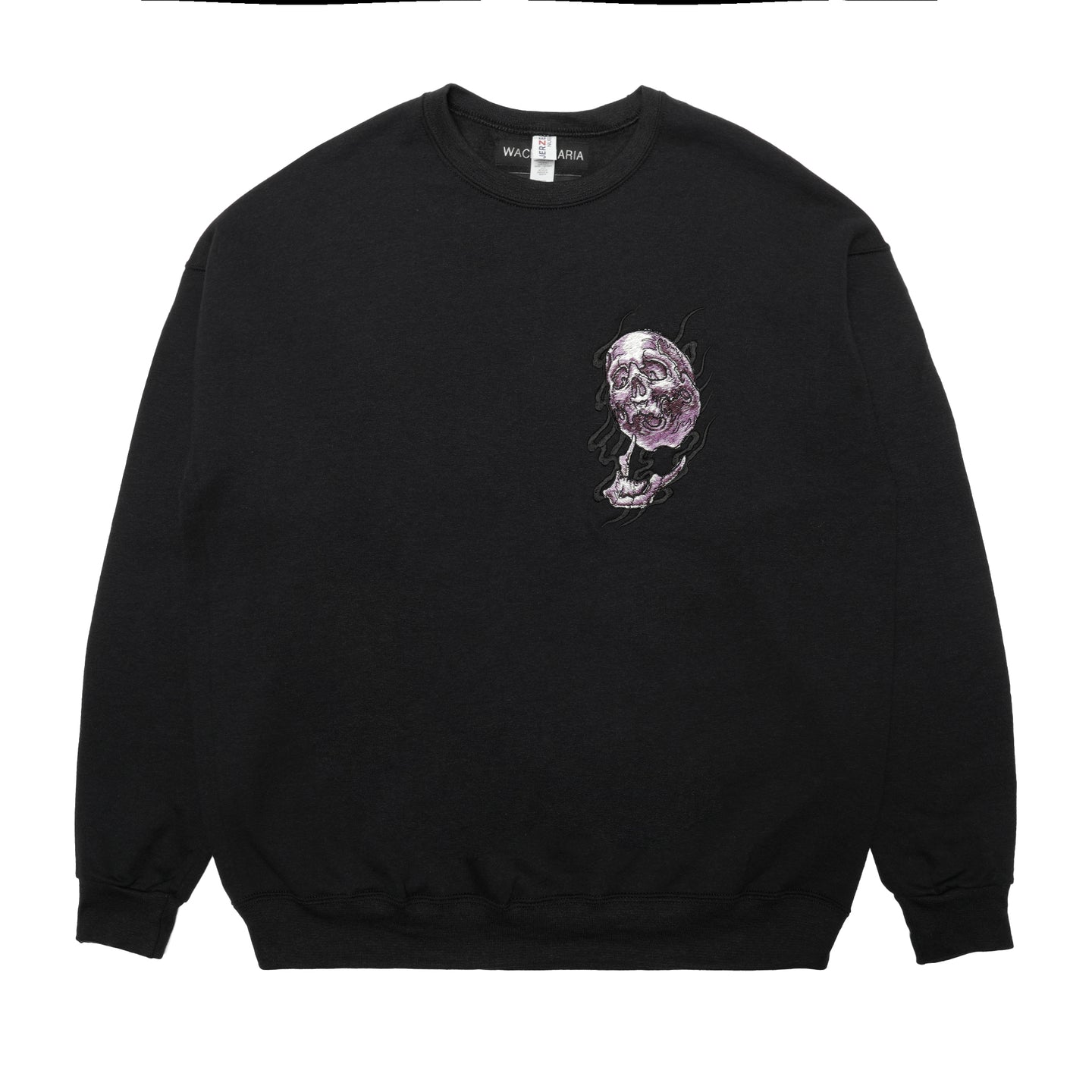 [56TS-WM-SS04] Wacko Maria X 56 Tattoo Studio Crew Neck Sweat Shirt ...